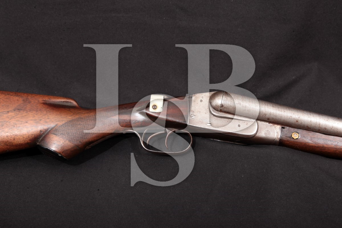 Ithaca Lewis Model Field Grade, Blue & Damascus 30" Double-Barreled ...
