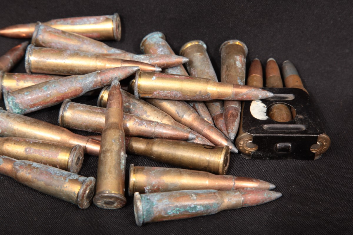 24x 8mm Lebel Rem-Umc Vintage Ammunition Mixed Bullets 8mm Lebel ...
