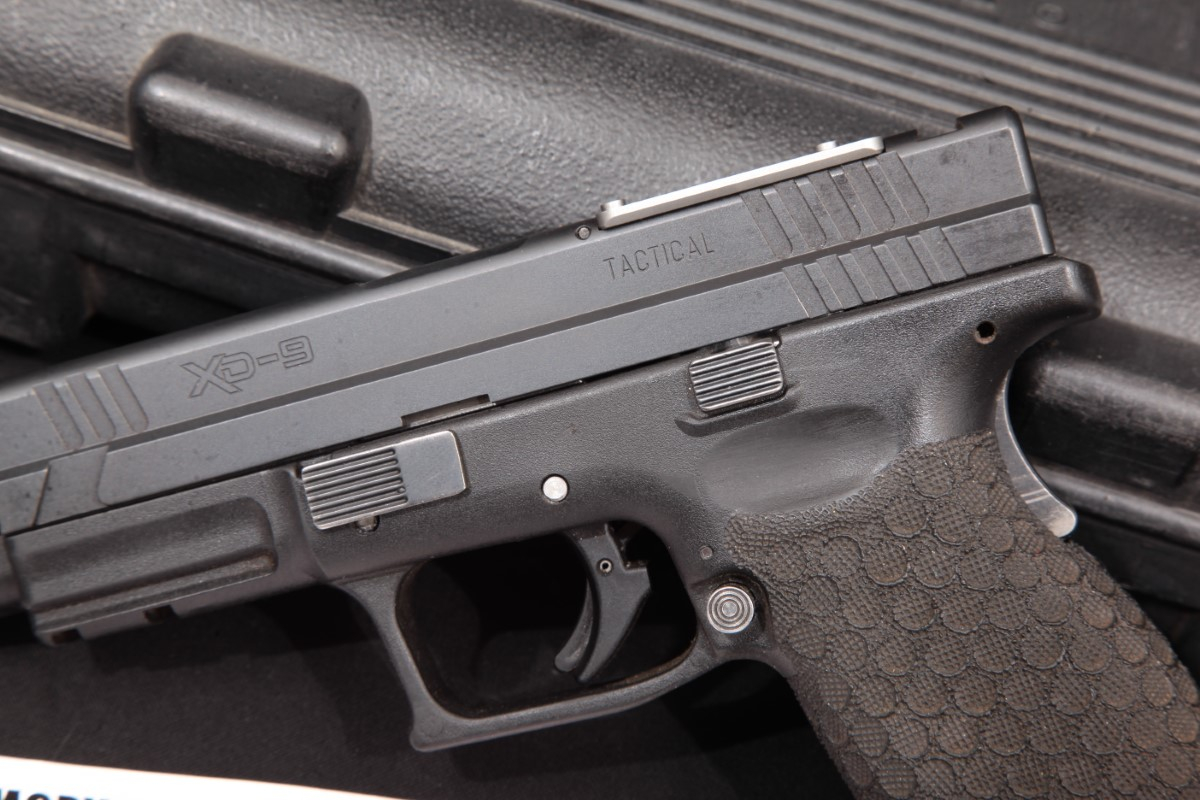 Springfield Armory Model Xd-9 Tactical Xd9401, Black 5" Single Action ...