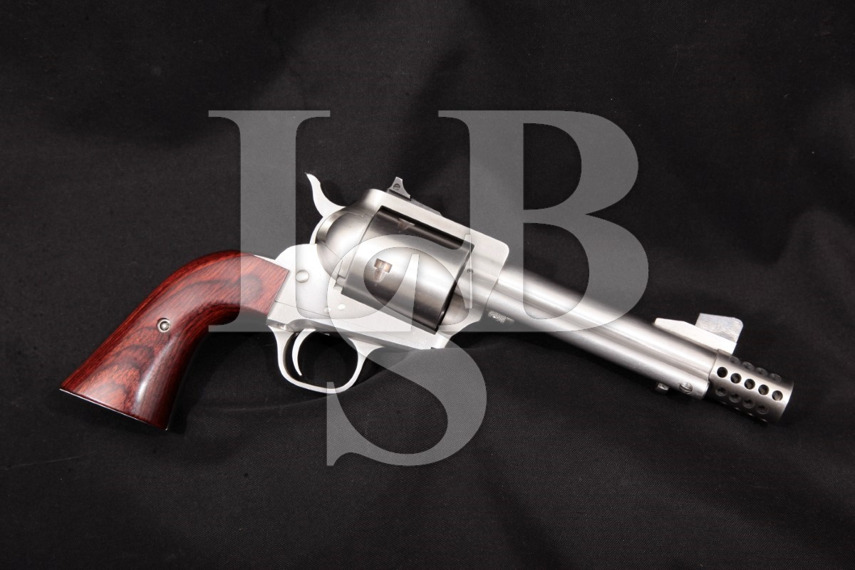 Freedom Arms Model 83, Stainless 6" Muzzle Brake 5-Shot Sa Single ...