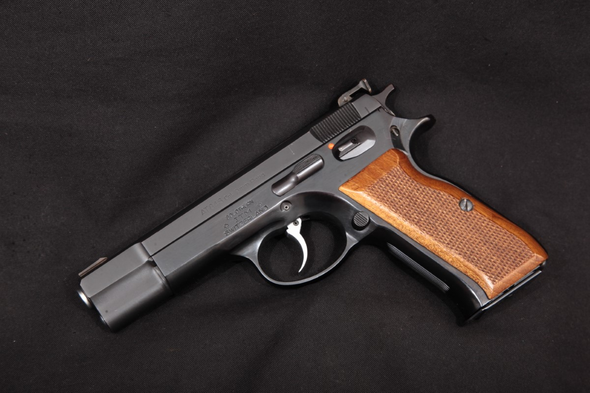 Swiss Itm Action Arms Model At84s At-84s At-84-S Like Cz 75 Cz75, Blue ...