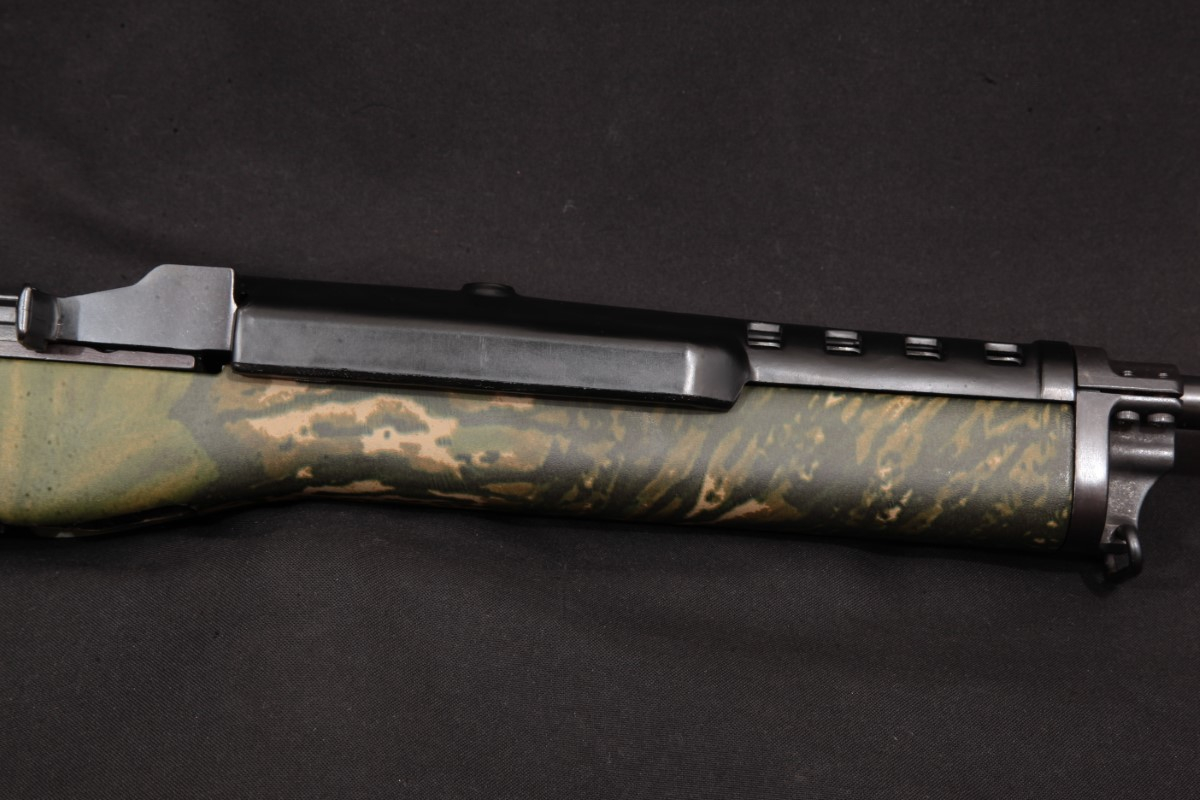 Sturm, Ruger & Co. Mini 14 .223 Rem. Semi-Auto Rifle W/ Green Woodland ...
