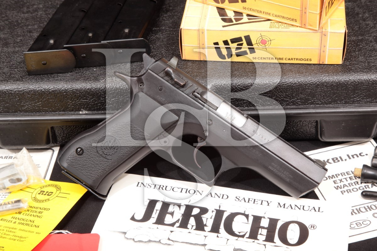 Imi Defense Jericho Model 941, Blue 4 3/4" Sa/Da Semi-Automatic Pistol ...