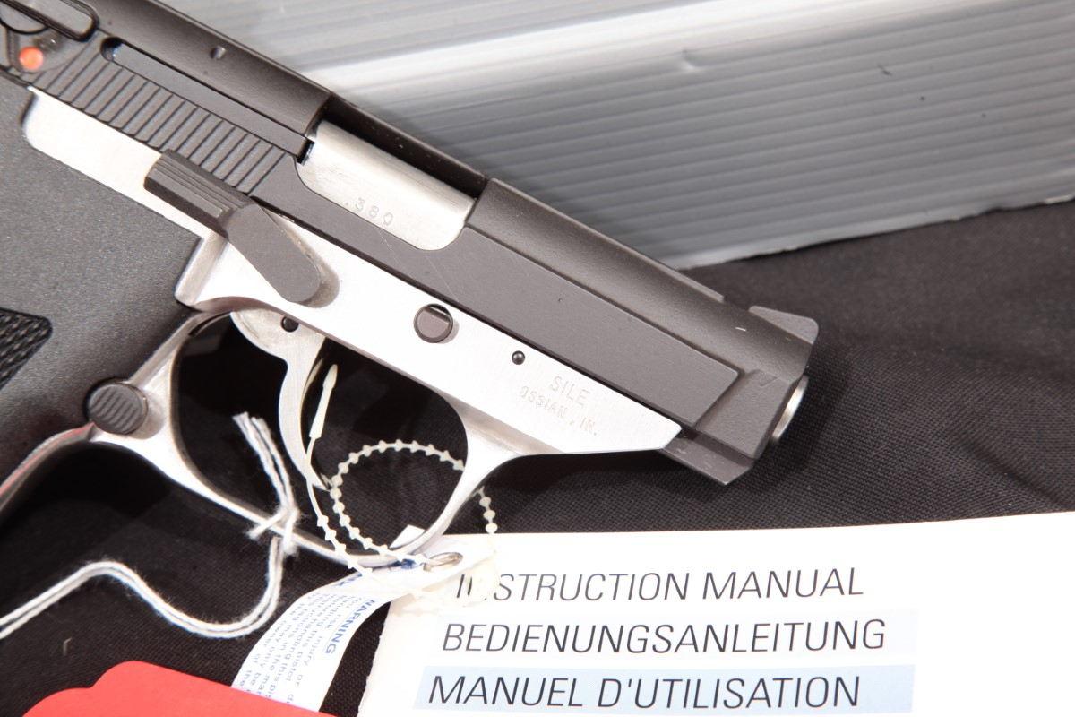 Sphinx Sile Model At380 At-380-M, Stainless & Black 3 1/4" Ambi Dao ...