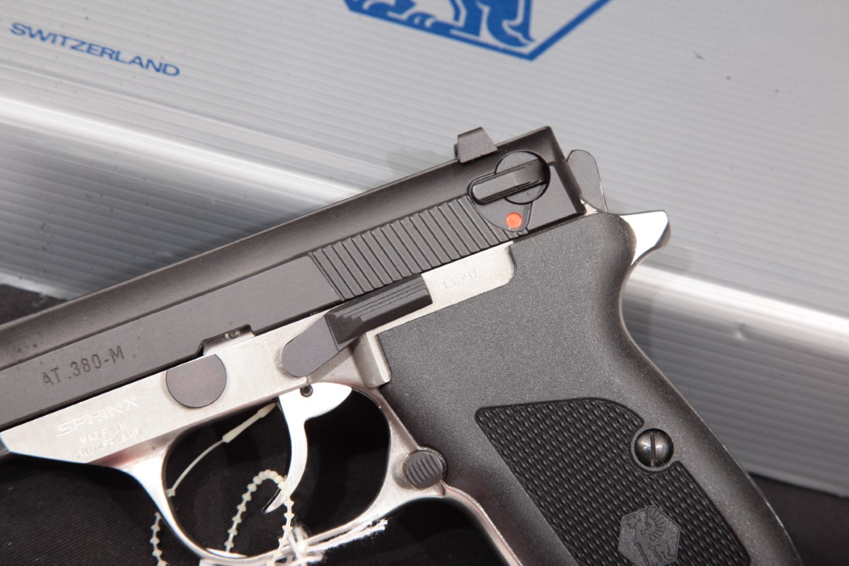 Sphinx Sile Model At380 At-380-M, Stainless & Black 3 1/4" Ambi Dao ...