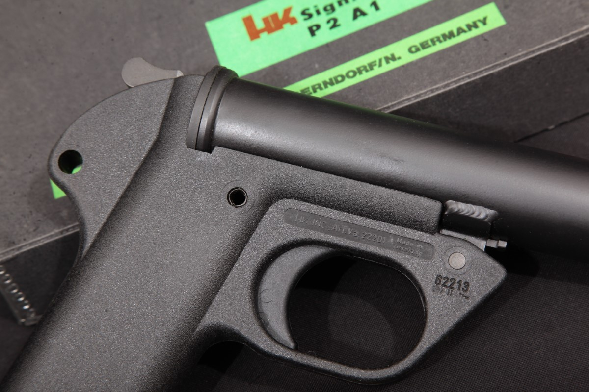 Heckler & Koch H&K Hk Model P2a1 P2-A1, Black 6" Single Action Flare ...