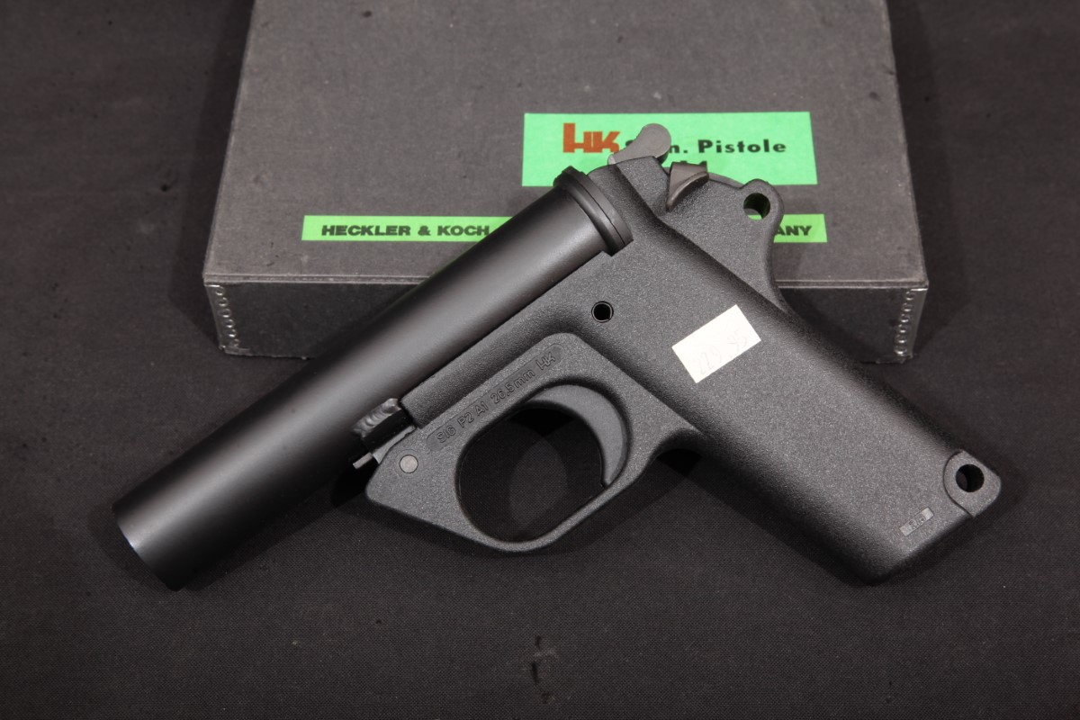 Heckler & Koch H&K Hk Model P2a1 P2-A1, Black 6" Single Action Flare ...