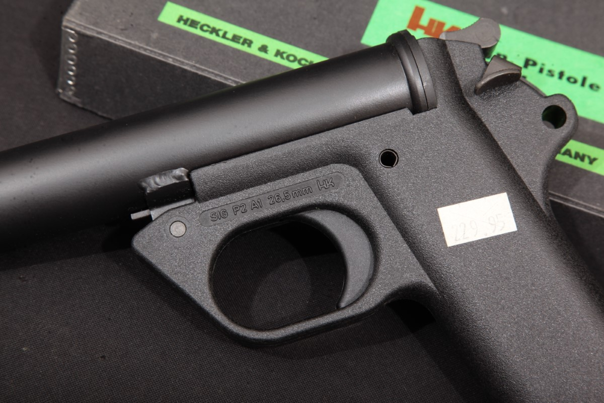 Heckler & Koch H&K Hk Model P2a1 P2-A1, Black 6" Single Action Flare ...