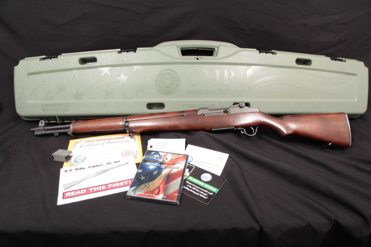 Harrington & Richardson M1 Garand H&R, Cmp Hard Case, Certificate ...