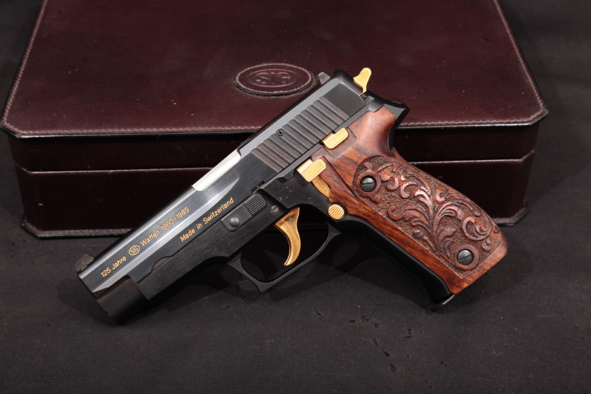 SIG Sauer - Model P226 Jubilee Pistol 125th Ann. 226, Blue, Black ...