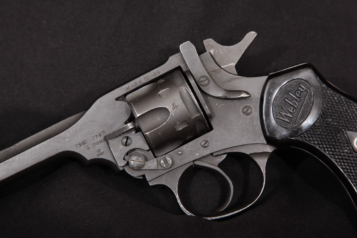 Webley & Scott W&S Model Mark Iv Israeli & Import Marked, Parkerized 4 ...
