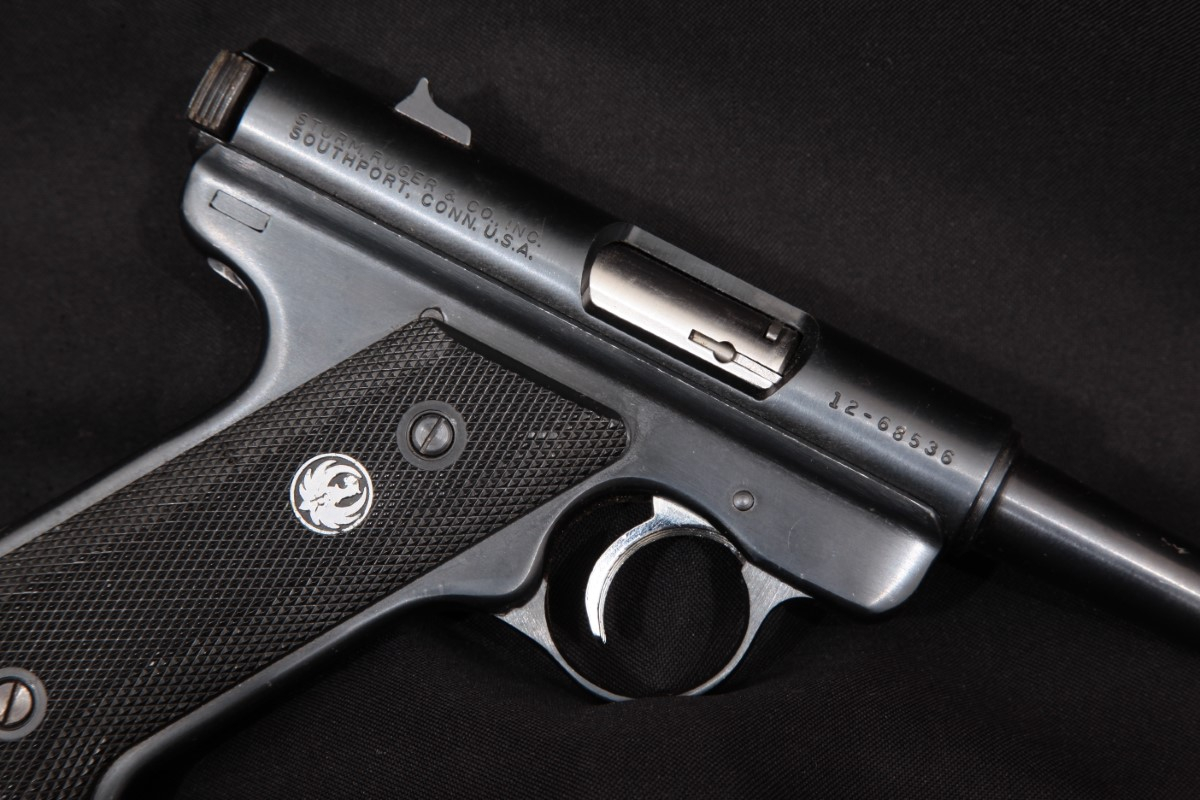 Sturm, Ruger & Co. Standard Model Mark Mk 1 Mki, Blue 4 3/4" Tapered ...