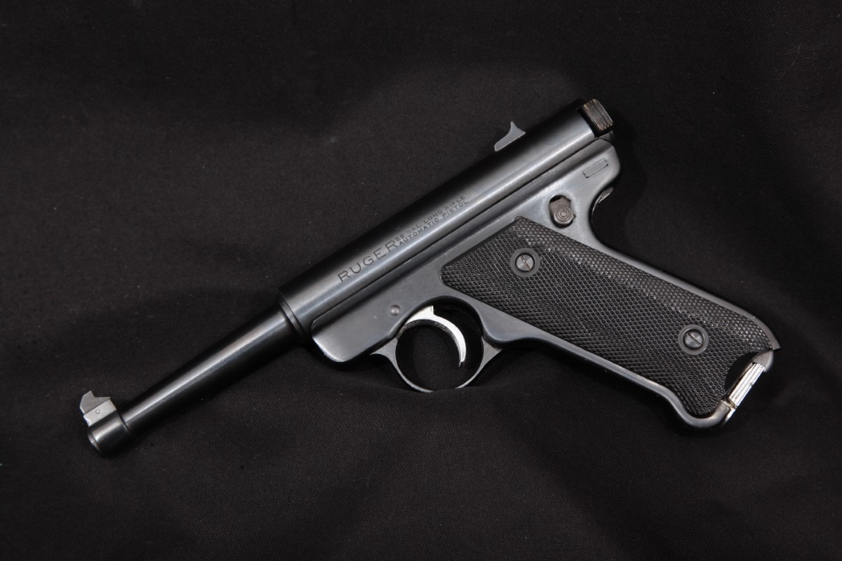 Sturm, Ruger & Co. Standard Model Mark Mk 1 Mki, Blue 4 3/4" Tapered ...