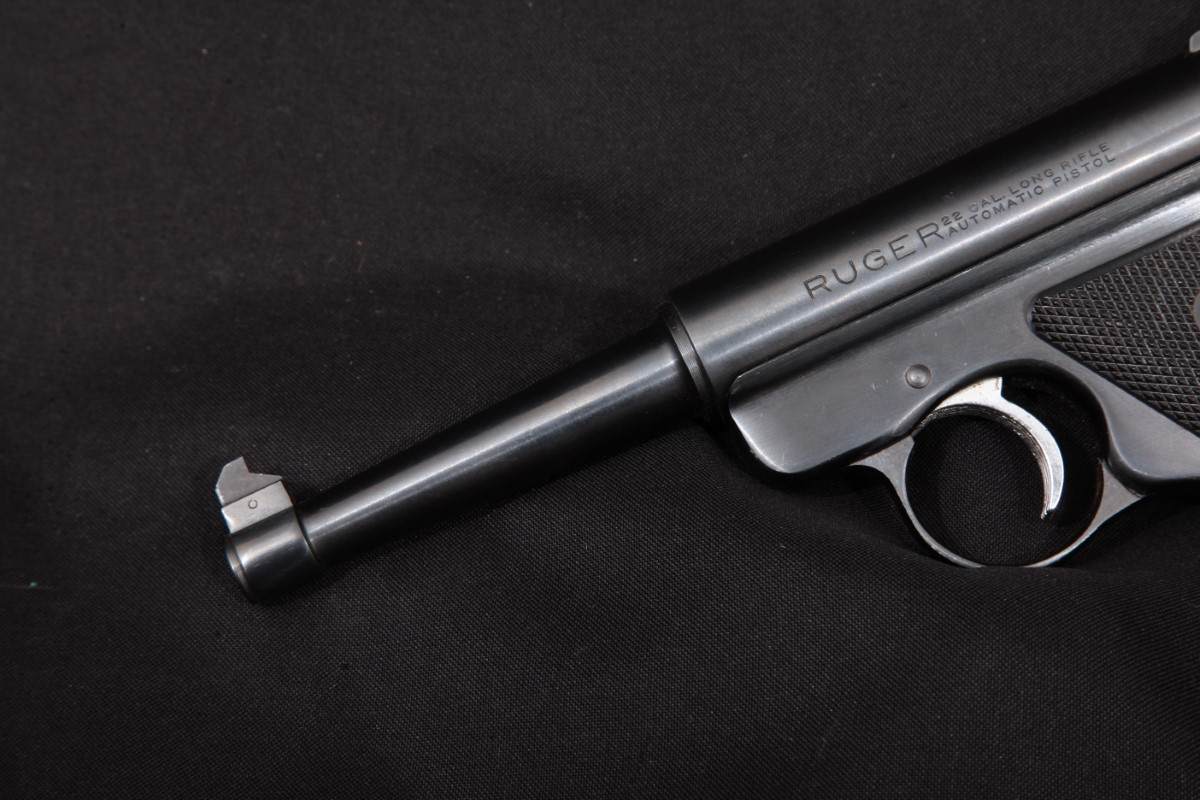 Sturm, Ruger & Co. Standard Model Mark Mk 1 Mki, Blue 4 3/4" Tapered ...