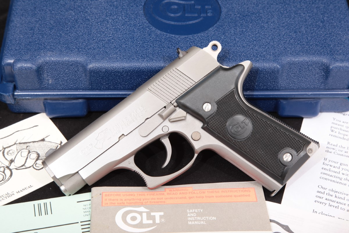Colt Double Eagle Mkii Mark Ii Series 90 Officer`S Acp, Stainless 3" Sa ...