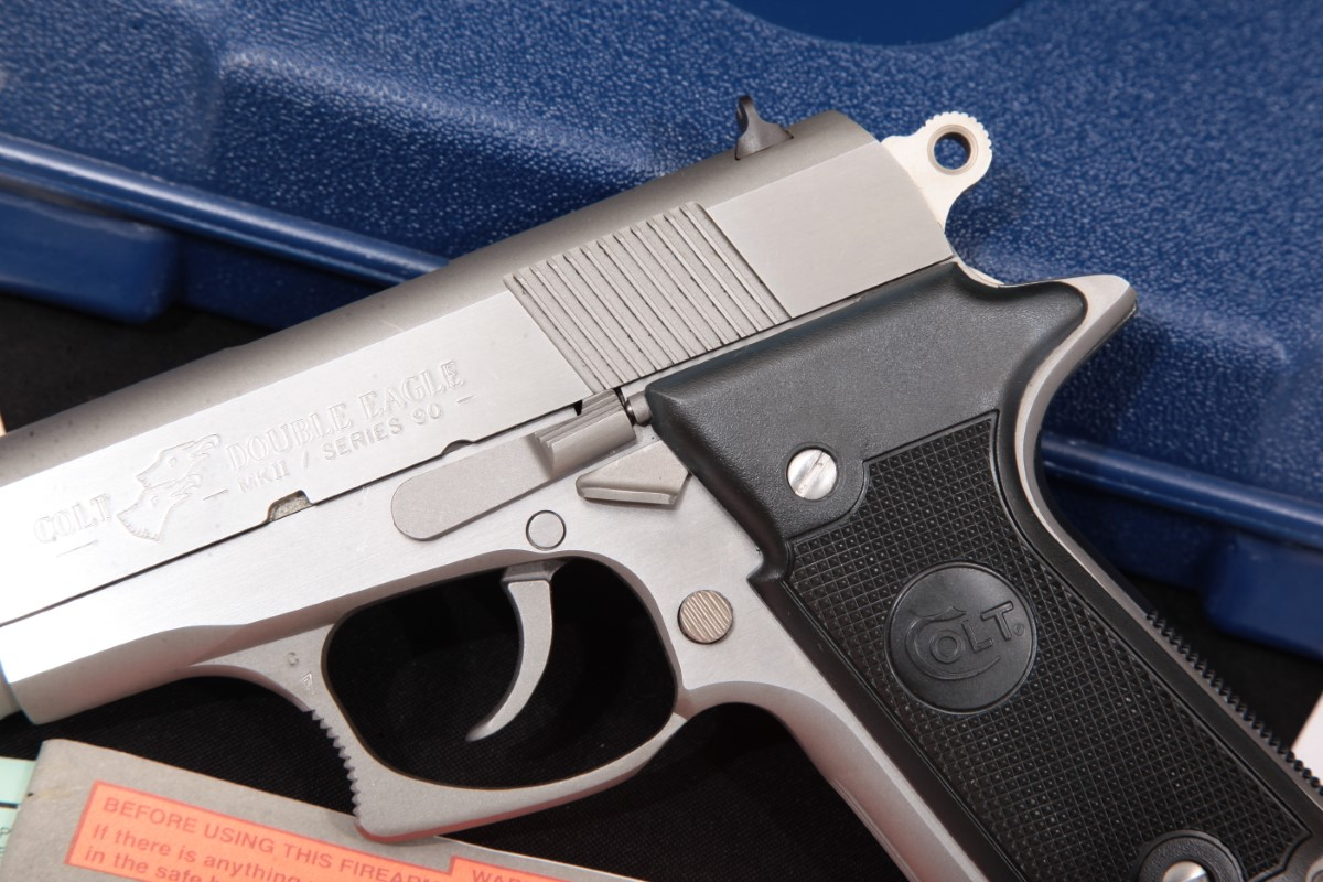 Colt Double Eagle Mkii Mark Ii Series 90 Officer`S Acp, Stainless 3" Sa ...