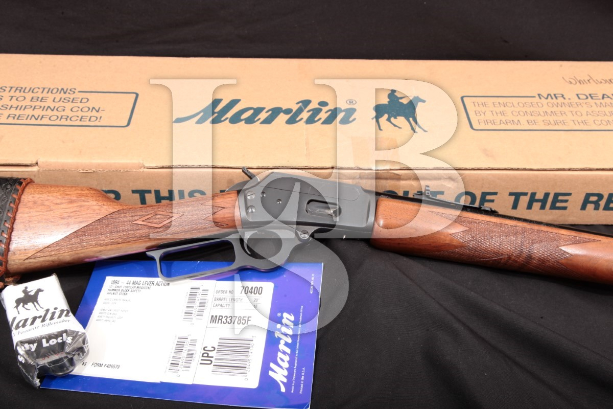 Marlin Model 1894 94 Carbine 70400, Blued 20 Tubular Magazine Lever ...