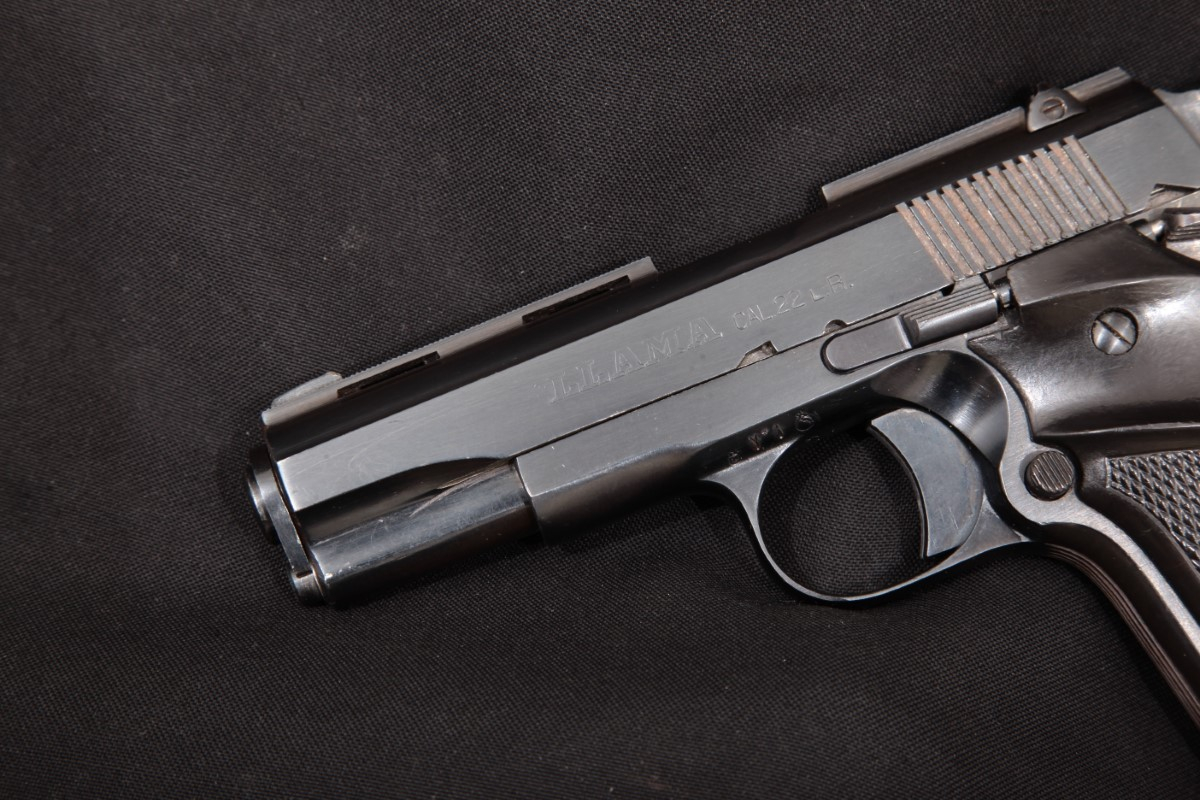 Llama Gabilondo Y Cia Model Xv Especial Import Marked, Blued 3 Sa Semi ...