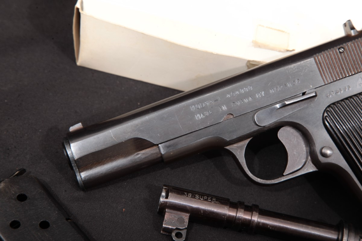 Norinco Factory 66 Model Type 54-1 Tokarev Import Marked, Blue 4 Semi ...