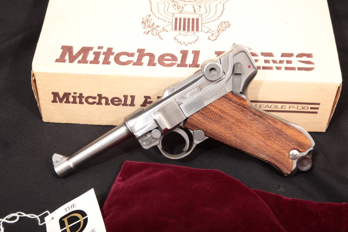 Mitchell Arms Aimco Model American Eagle Luger, Stainless 4 Sa Semi ...