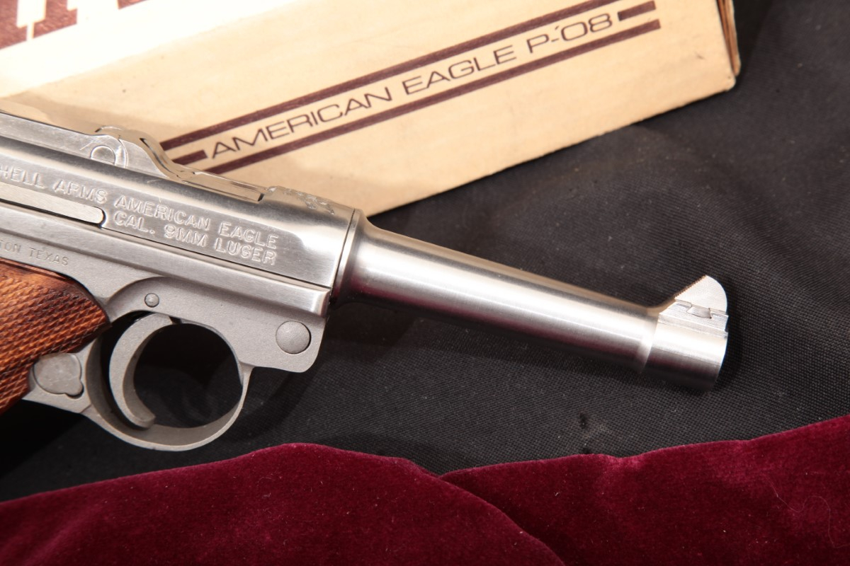 Mitchell Arms Aimco Model American Eagle Luger, Stainless 4 Sa Semi ...