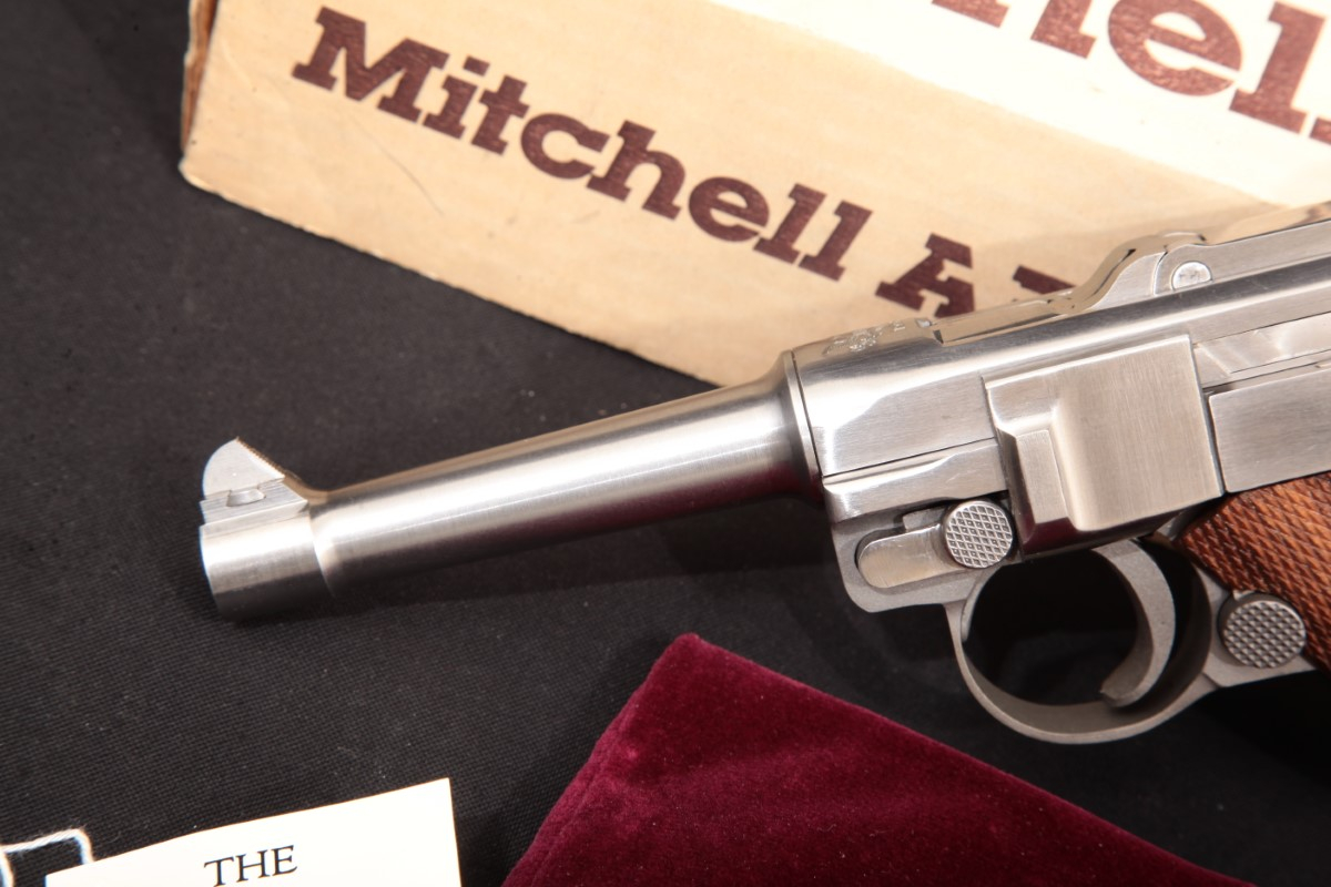 Mitchell Arms Aimco Model American Eagle Luger, Stainless 4 Sa Semi ...