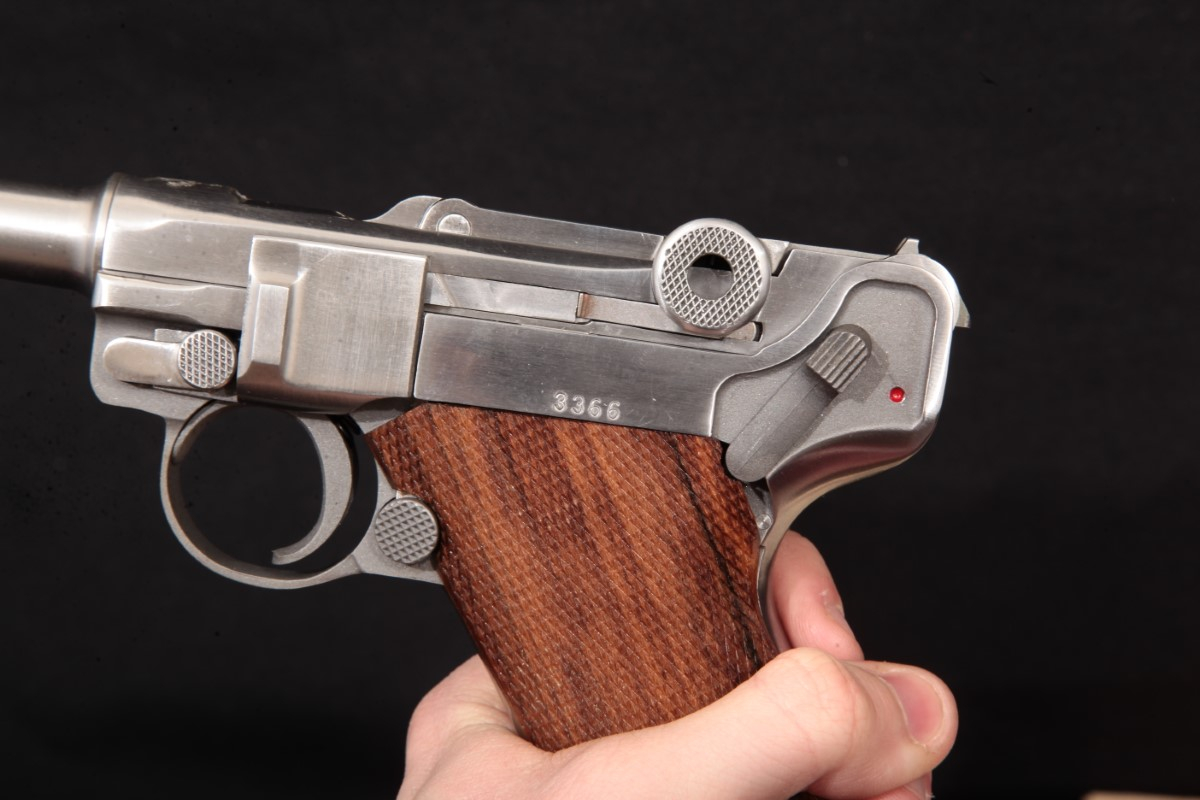 Mitchell Arms Aimco Model American Eagle Luger, Stainless 4 Sa Semi ...