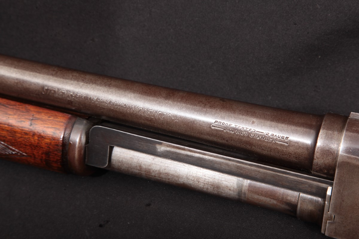 Stevens Savage Model 620a 620-A Riot Configuration U.S. Marked, Blue 20 ...