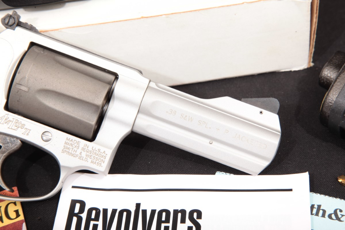 Smith & Wesson S&W Model 337ti 337 Ti .38 Chiefs Special Airlite 103055 ...