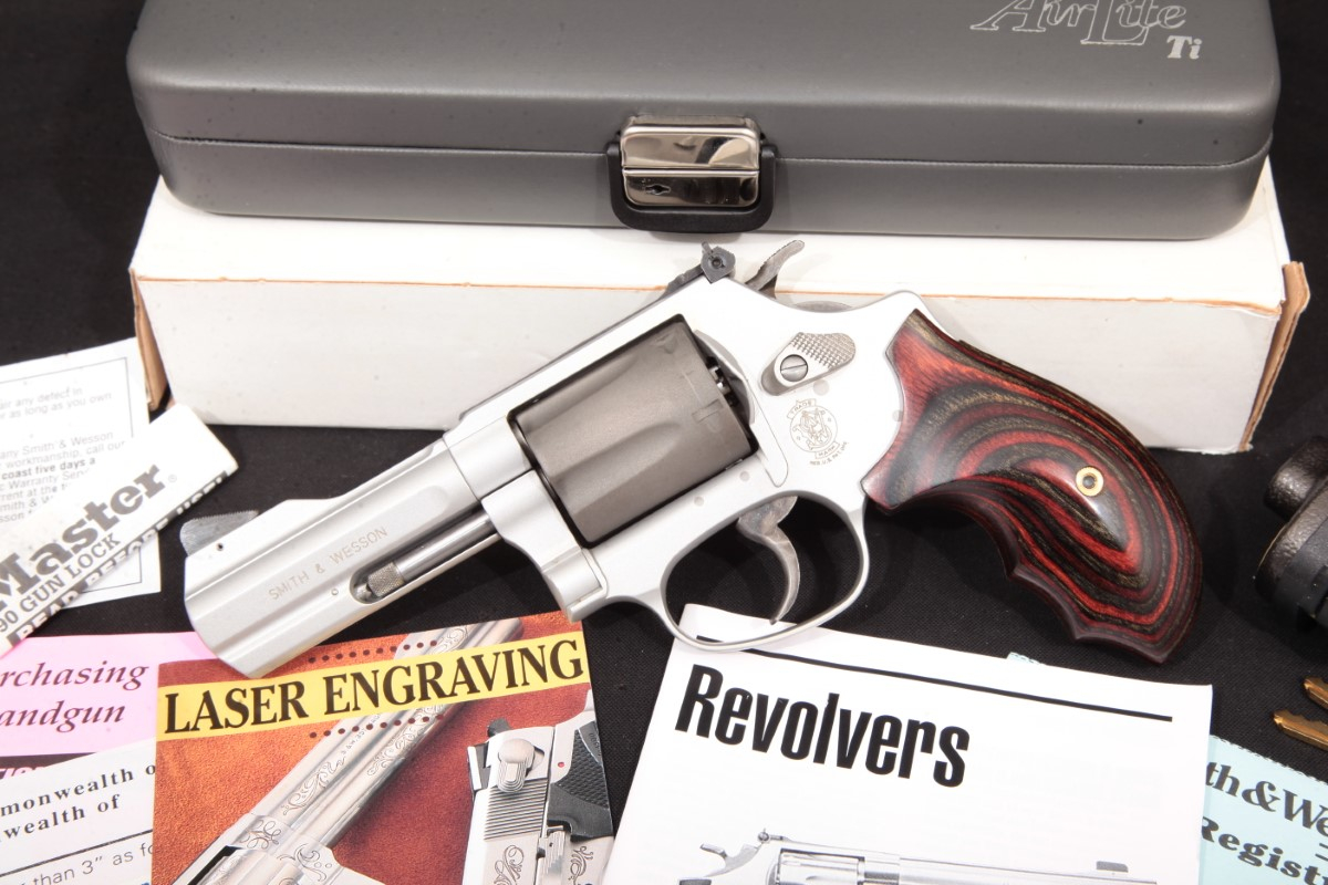 Smith & Wesson S&W Model 337ti 337 Ti .38 Chiefs Special Airlite 103055 ...