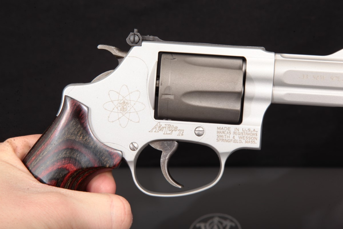 Smith & Wesson S&W Model 337ti 337 Ti .38 Chiefs Special Airlite 103055 ...