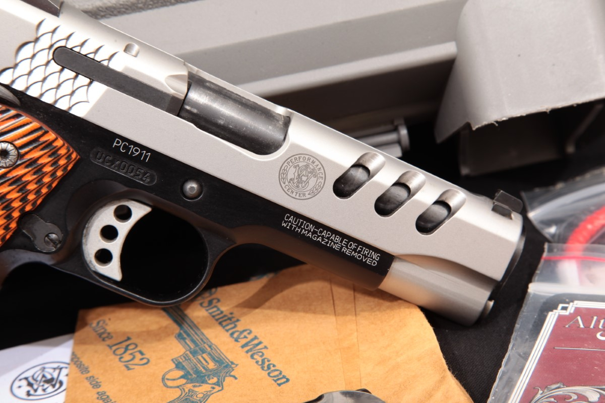 Smith & Wesson S&W Model Pc1911 Pc 1911 Performance Center 170344 ...