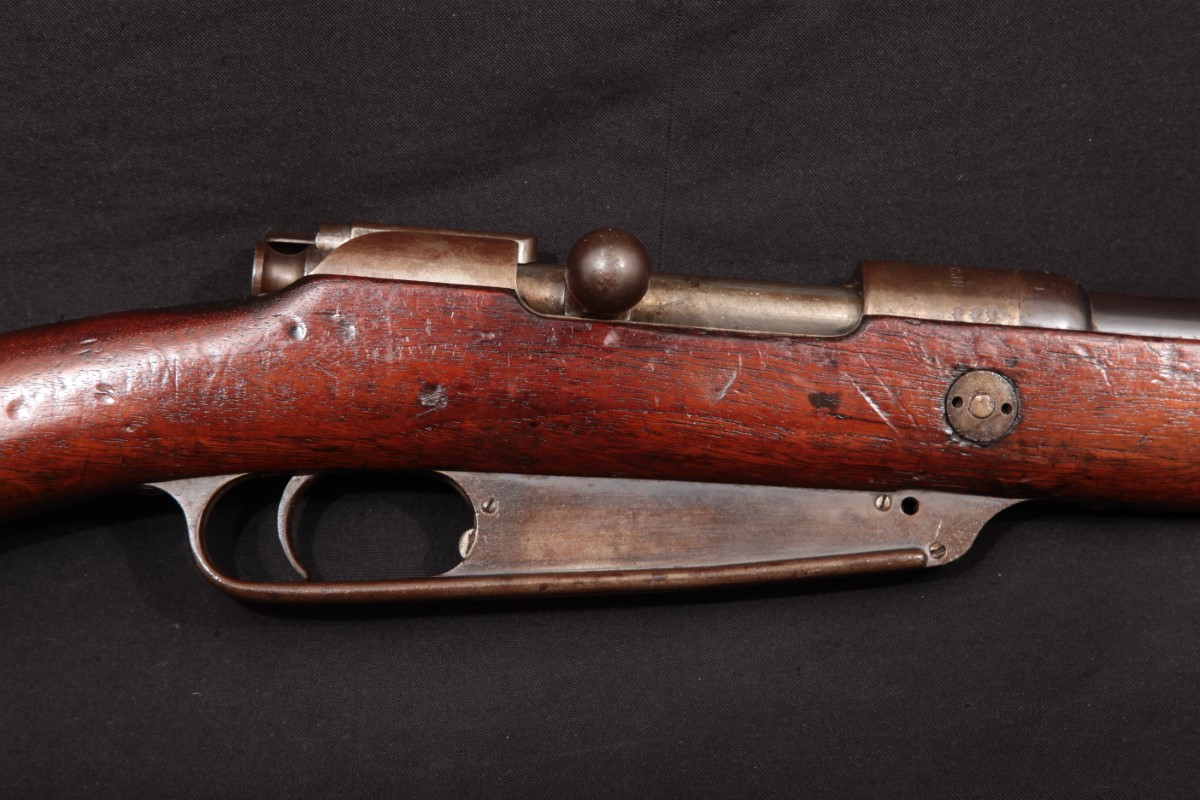 German Model 1888 Commission, Loewe & Co. Gew. 88, Blue 29 Sporterized ...