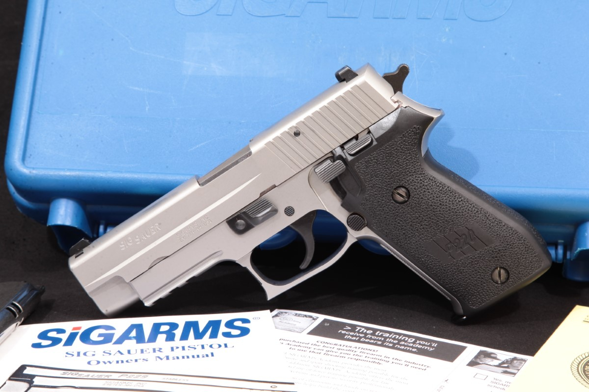 Sig Sauer Model P220 St P-220-45-Sp, Stainless 4.4" Sa/Da Semi ...
