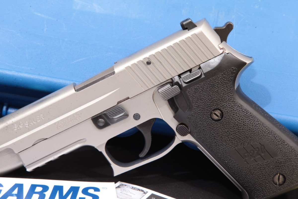 Sig Sauer Model P220 St P-220-45-Sp, Stainless 4.4" Sa/Da Semi ...