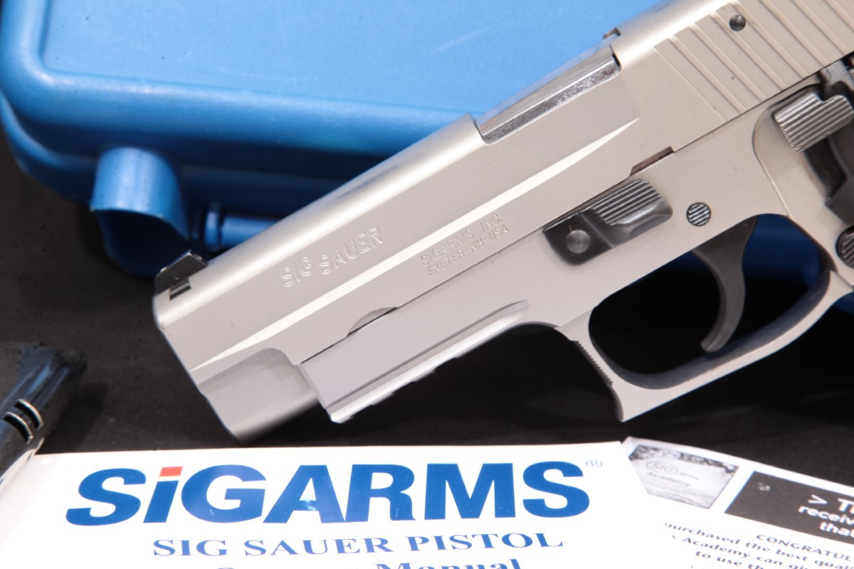 Sig Sauer Model P220 St P-220-45-Sp, Stainless 4.4" Sa/Da Semi ...