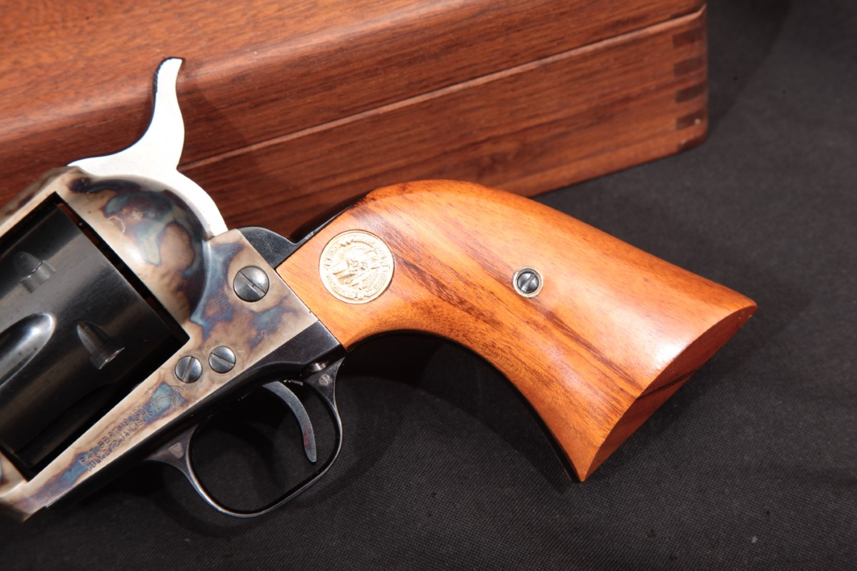 Colt Nra Centennial 2nd Gen. Single Action Army Saa, Blue & Case Color ...