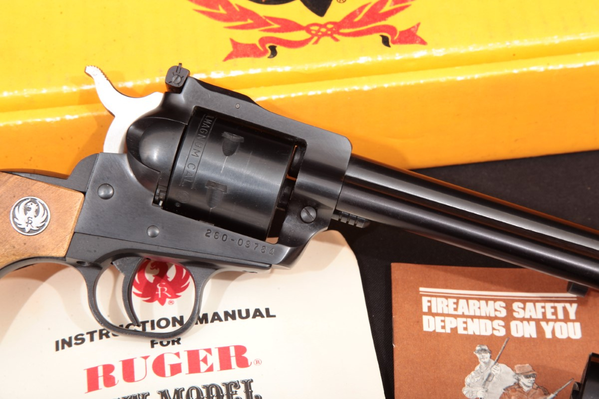 Sturm, Ruger & Co. New Model Single-Six Convertible, Blue & Black 6 1/2 ...