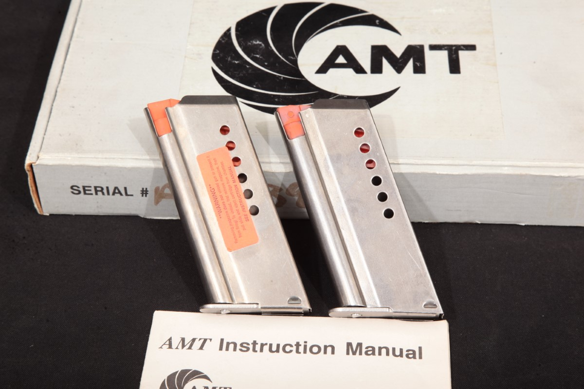 Amt Automag Iii, Stainless, 6 3/8, Detachable Magazine Fed Single ...