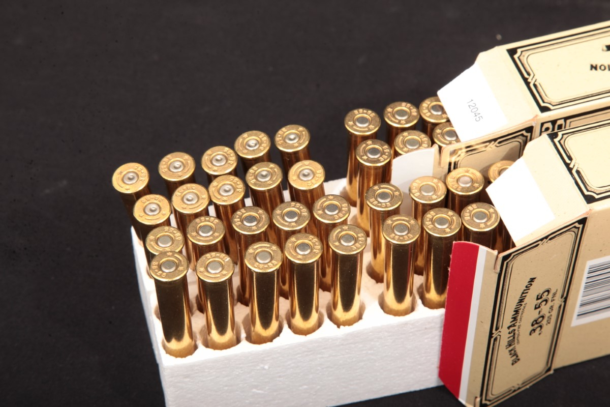 30x .38-55 Black Hills Ammunition 255 Grain Lead Flat Nose Bullets ...