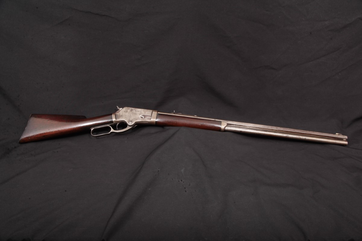 Marlin Early Model 1881 Three-Digit Heavy Frame, Blue 28" Octagonal ...