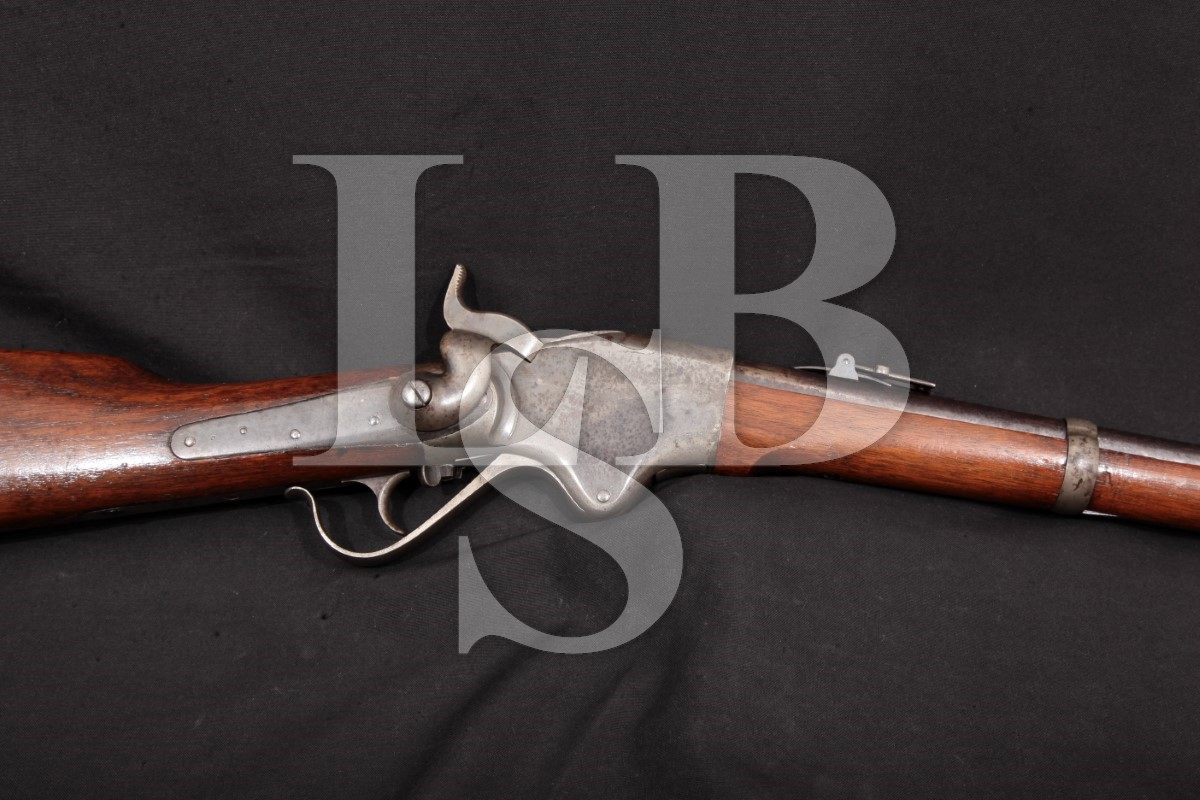 Spencer Gun Co Model 1860 Civil War Carbine Stabler Cut-off, Blue/Case ...
