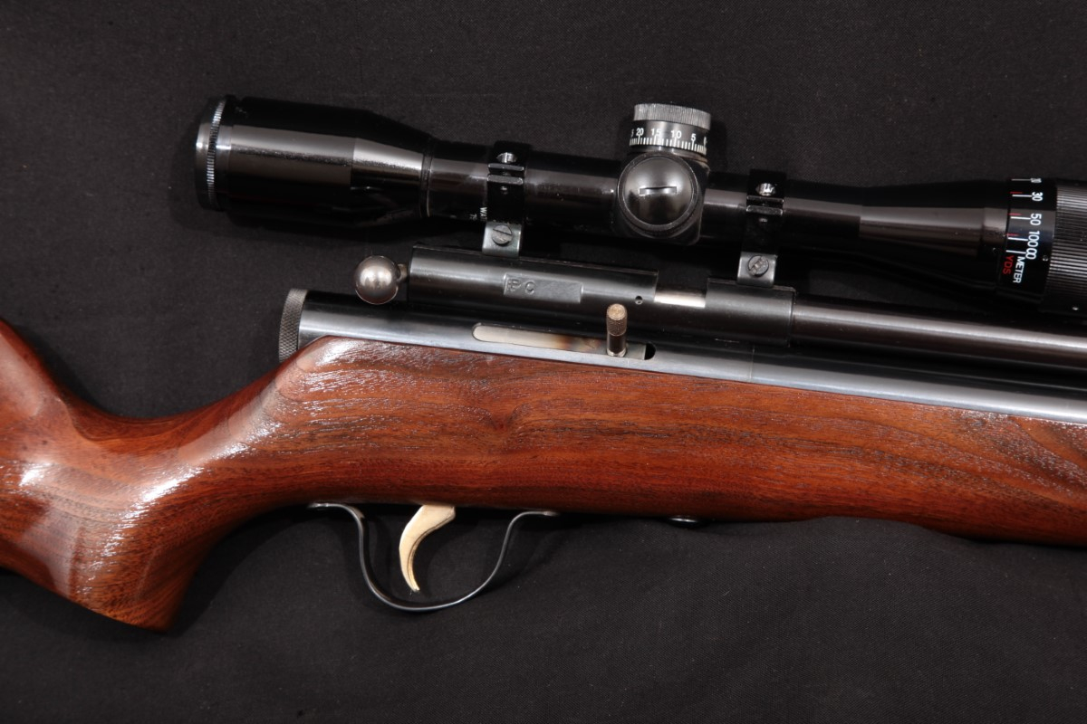Quackenbush Outlaw .458, Blue 24 Pre-Charged Air Rifle, Mfd Modern .45 ...