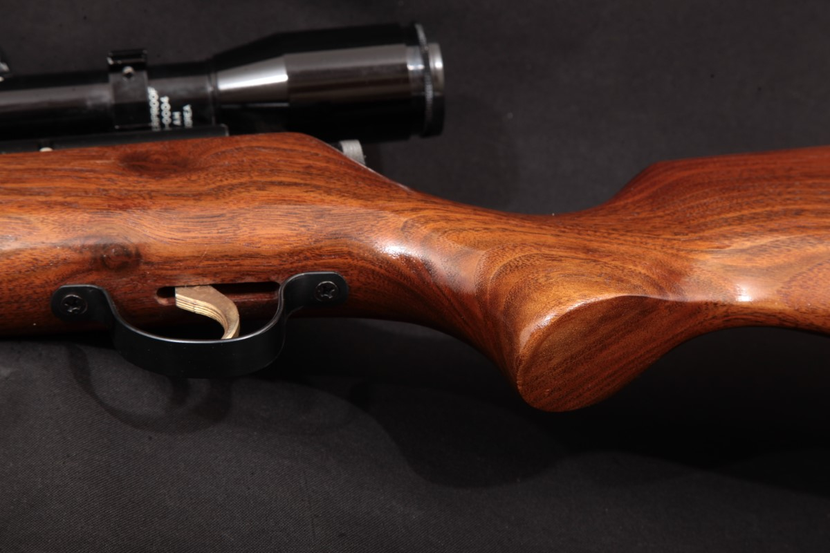 Quackenbush Outlaw .458, Blue 24 Pre-Charged Air Rifle, Mfd Modern .45 ...