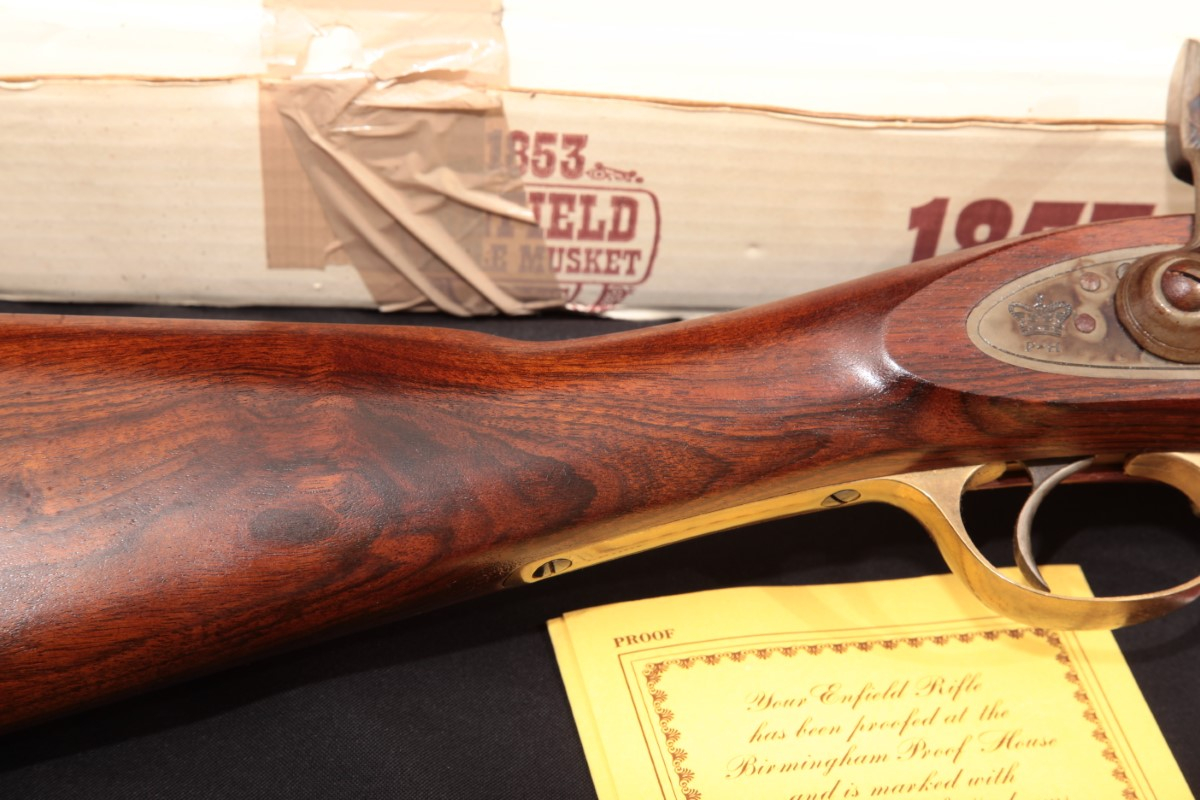 Parker-Hale Reproduction Pattern 1853 Enfield, Blue & Case Color 38 In ...