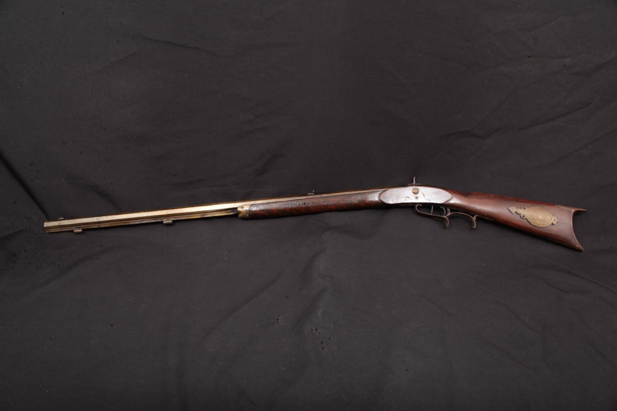 Henry Leman Muzzleloader, Patina 32 Percussion Muzzle Loading Rifle ...