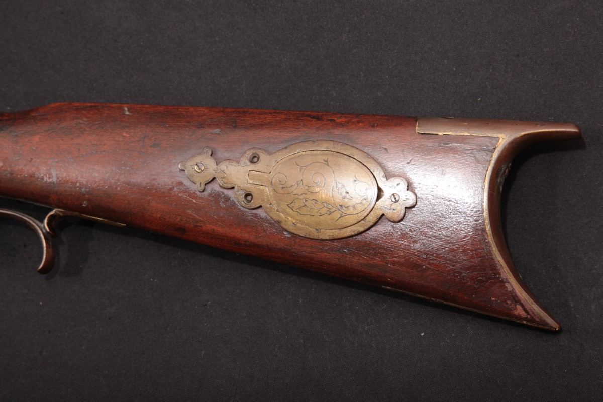 Henry Leman Muzzleloader, Patina 32 Percussion Muzzle Loading Rifle ...
