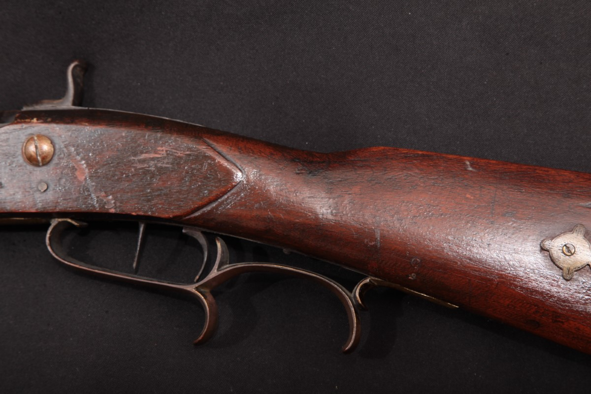 Henry Leman Muzzleloader, Patina 32 Percussion Muzzle Loading Rifle ...