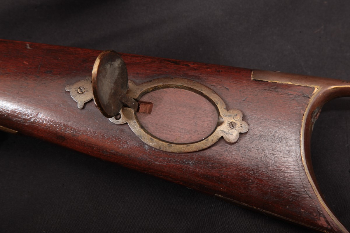 Henry Leman Muzzleloader, Patina 32 Percussion Muzzle Loading Rifle ...