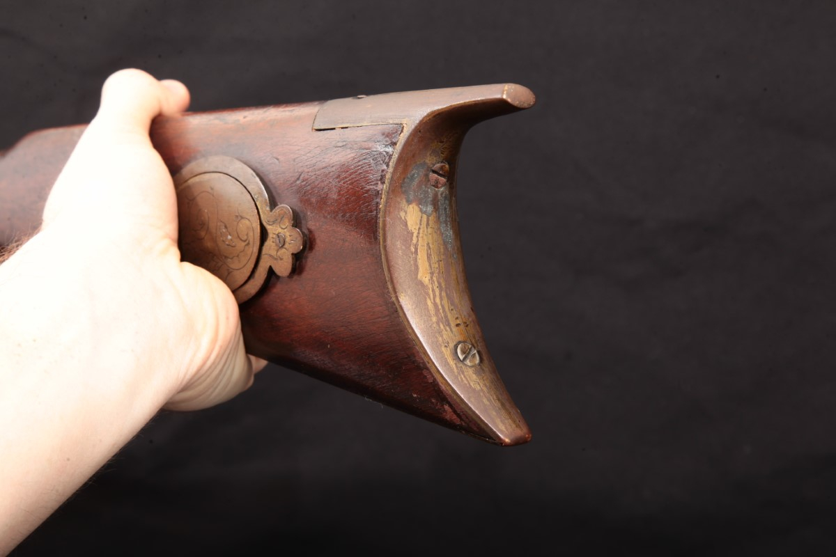 Henry Leman Muzzleloader, Patina 32 Percussion Muzzle Loading Rifle ...